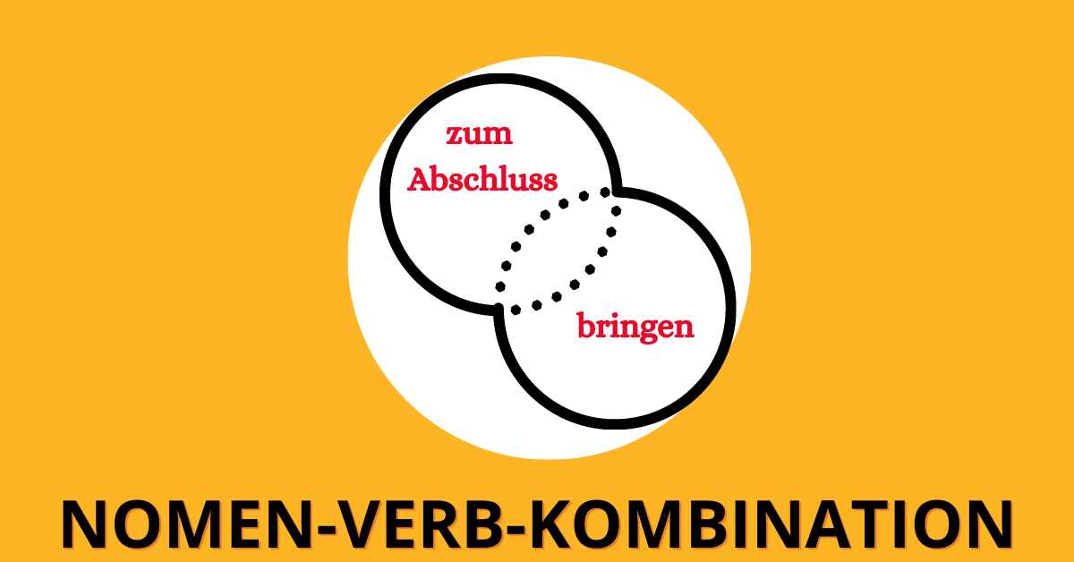 Nomen-Verb-Verbindungen | DeinSprachcoach