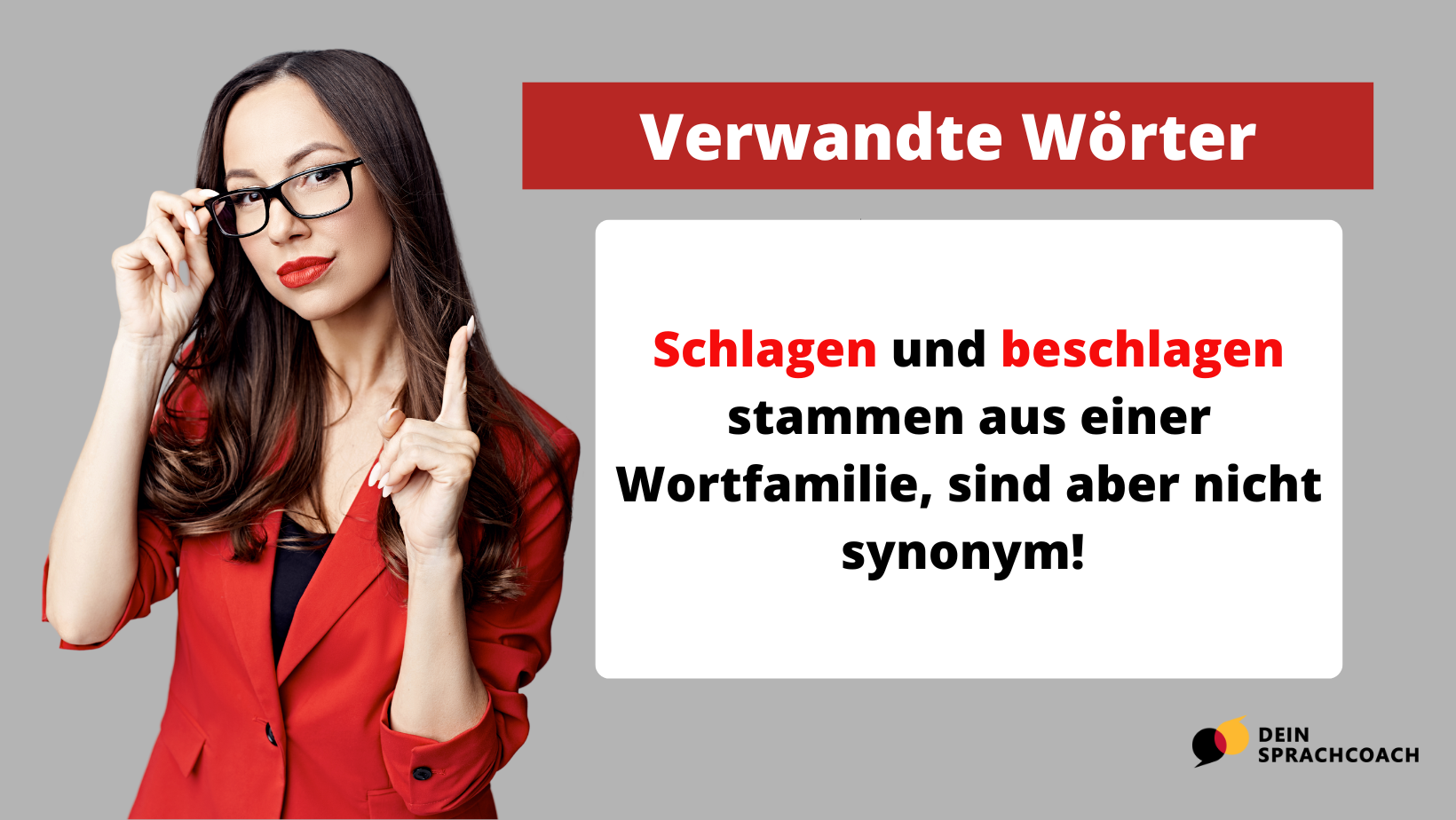 Verwandte Wörter – große Wortfamilien | Dein Sprachcoach